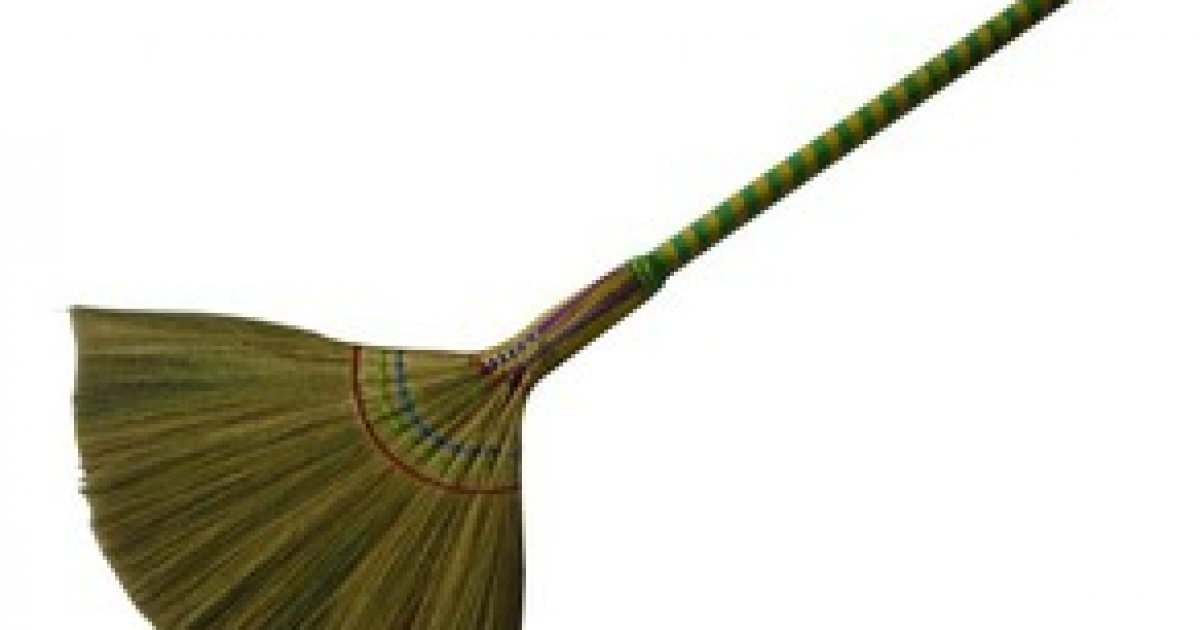 Chổi đót quét nhà dày