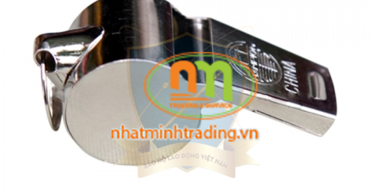 Còi inox Trung Quốc trắng bạc