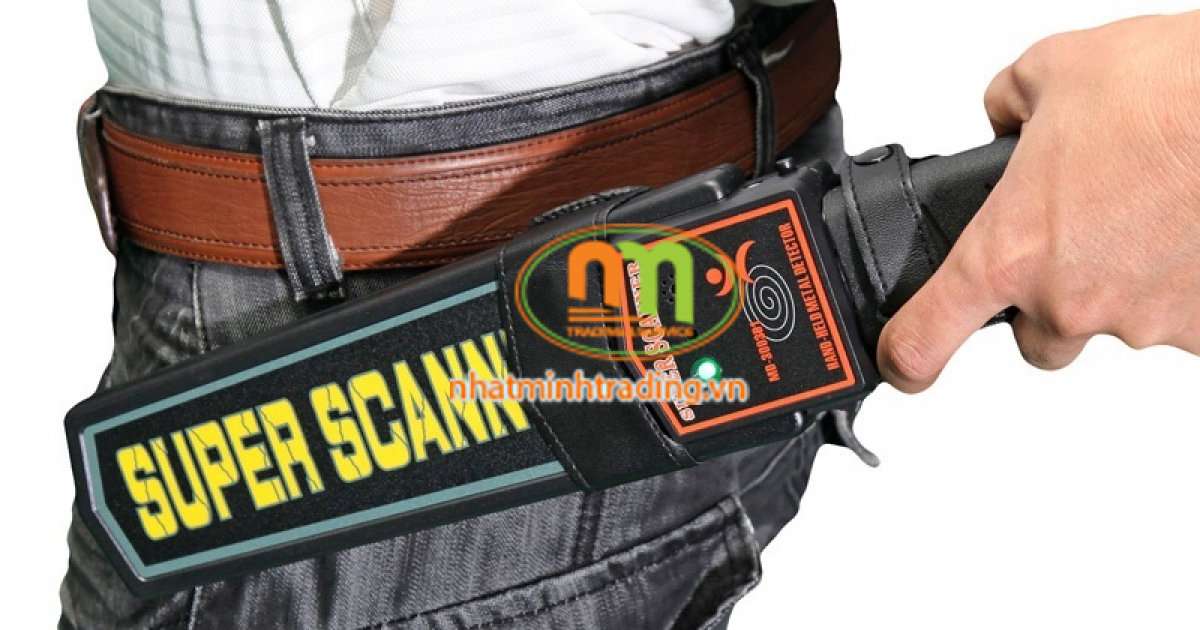 Máy dò kim loại cầm tay Super Scanner